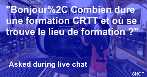 Bonjour, Combien dure une formation CRTT et où se trouve le lieu de ...
