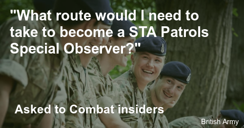 What route would I need to take to become a STA Patrols Special ...