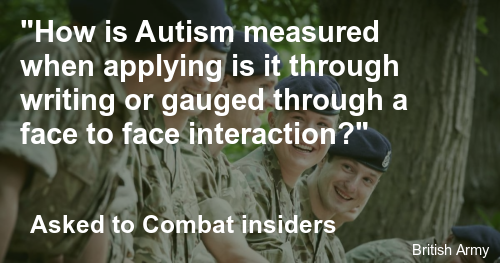 How is Autism measured when applying is it through writing or gauged ...