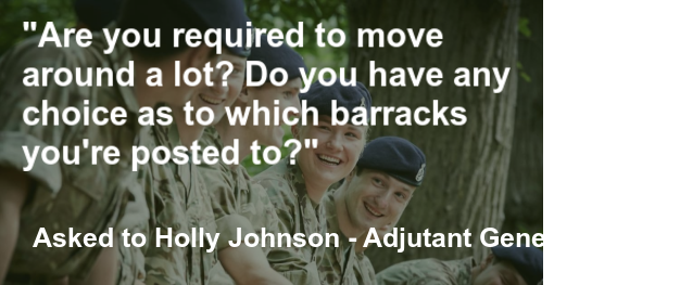 Are you required to move around a lot? Do you have any choice as to ...