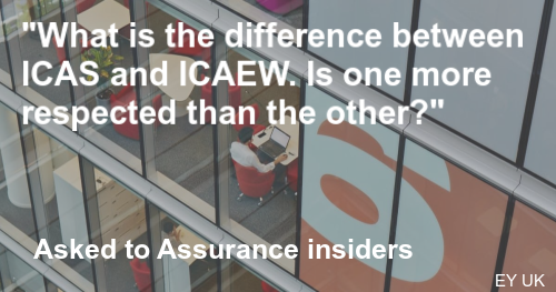 What is the difference between ICAS and ICAEW. Is one more respected ...