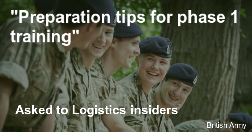 Preparation tips for phase 1 training | British Army