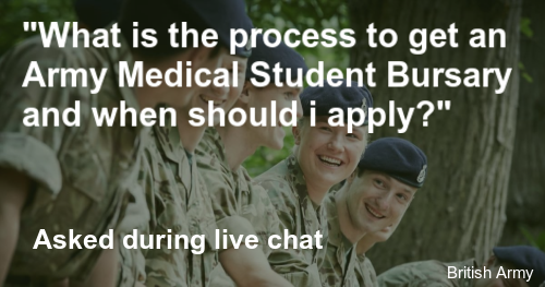 What is the process to get an Army Medical Student Bursary and when ...