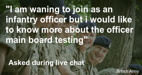 I am waning to join as an infantry officer but i would like to know ...