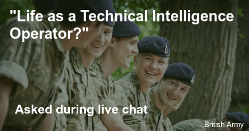 Life as a Technical Intelligence Operator? | British Army