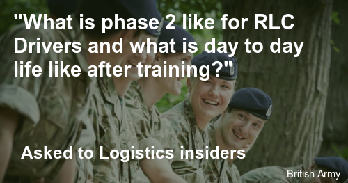 What is phase 2 like for RLC Drivers and what is day to day life like ...