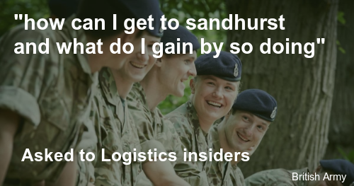 how can I get to sandhurst and what do I gain by so doing | British Army