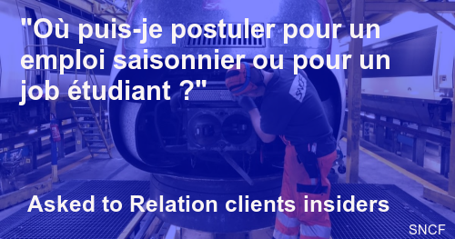 Où puis-je postuler pour un emploi saisonnier ou pour un job étudiant ...