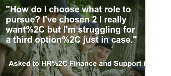 How do I choose what role to pursue? I've chosen 2 I really want, but I ...