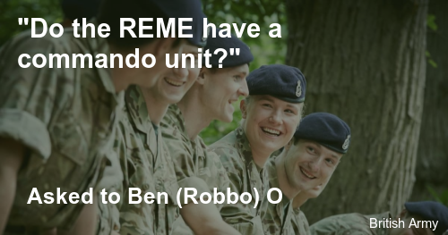 Do the REME have a commando unit? | British Army