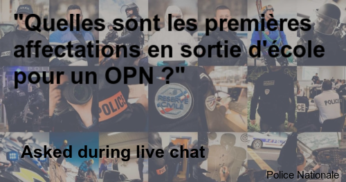 Quelles sont les premières affectations en sortie d'école pour un OPN ...