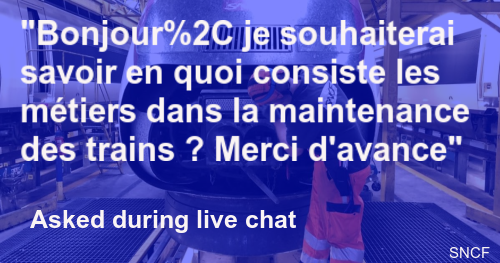 Bonjour, je souhaiterai savoir en quoi consiste les métiers dans la ...