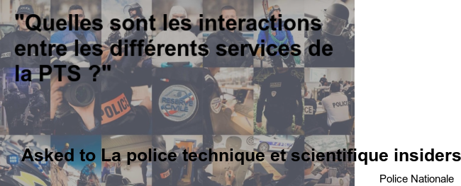 Quelles sont les interactions entre les différents services de la PTS ...