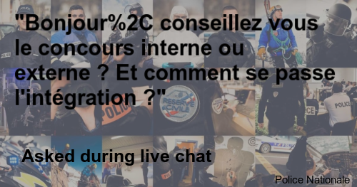 Bonjour, conseillez vous le concours interne ou externe ? Et comment se ...