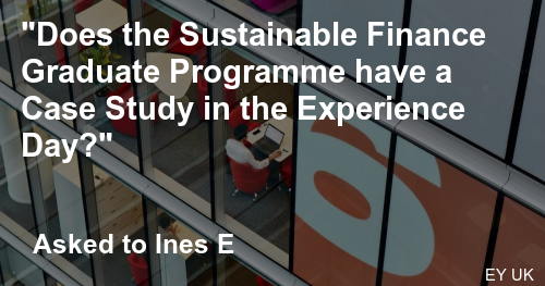 Does the Sustainable Finance Graduate Programme have a Case Study in ...