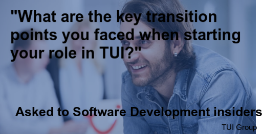 What are the key transition points you faced when starting your role in ...