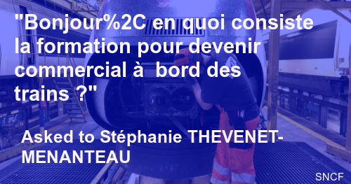 Bonjour, en quoi consiste la formation pour devenir commercial à bord ...