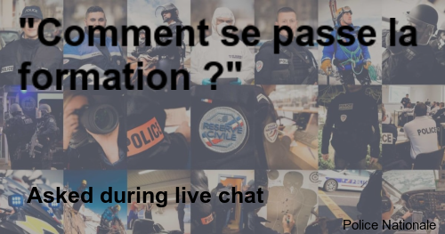 Comment se passe la formation ? | Police Nationale