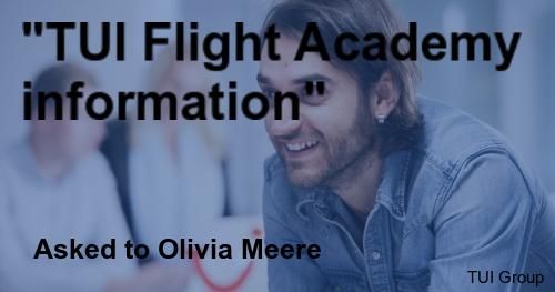 TUI Flight Academy information | TUI Group