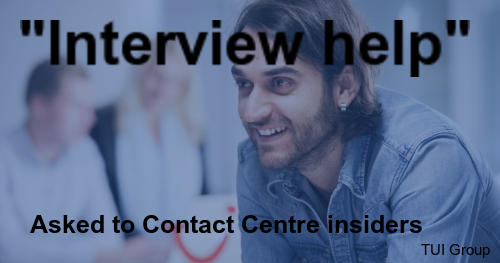 Interview help | TUI Group