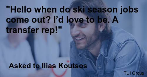 Hello when do ski season jobs come out? I’d love to be. A transfer rep ...