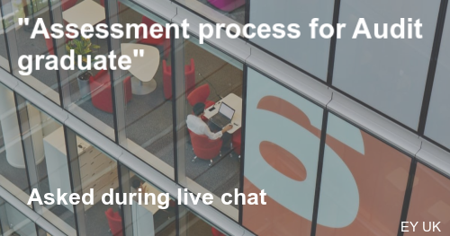 Assessment process for Audit graduate | EY UK