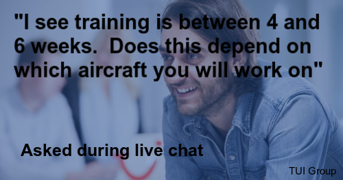 I see training is between 4 and 6 weeks. Does this depend on which ...