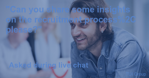 Can you share some insights on the recruitment process, please? | TUI Group