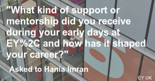 What kind of support or mentorship did you receive during your early ...