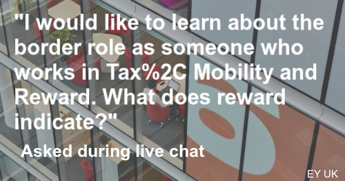 I would like to learn about the border role as someone who works in Tax ...