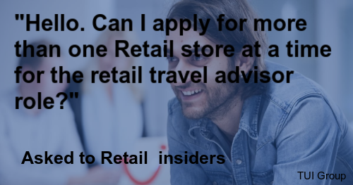 Hello. Can I apply for more than one Retail store at a time for the ...