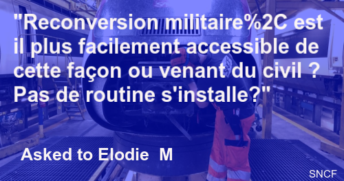 Reconversion militaire, est il plus facilement accessible de cette ...