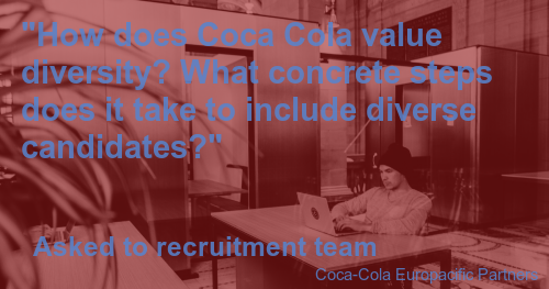 How does Coca Cola value diversity? What concrete steps does it take to ...
