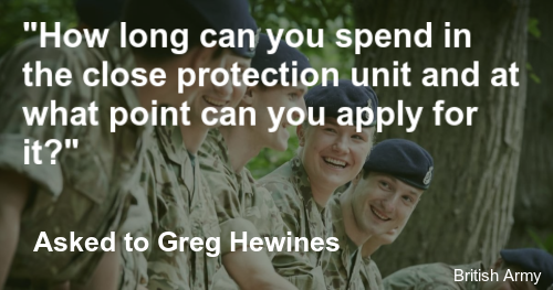 How long can you spend in the close protection unit and at what point ...