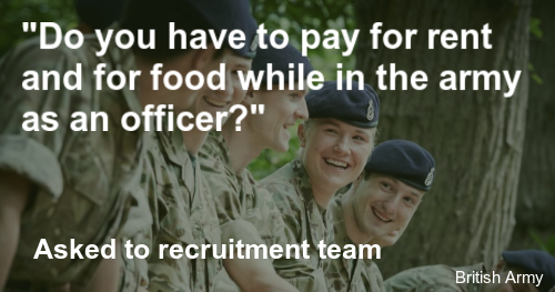 Do you have to pay for rent and for food while in the army as an ...