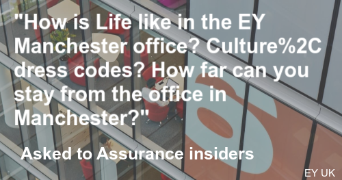 How is Life like in the EY Manchester office? Culture, dress codes? How ...