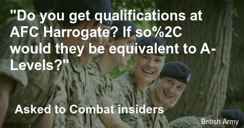 Do you get qualifications at AFC Harrogate? If so, would they be ...